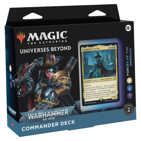 MTG Warhammer 40k Commander Deck - Forces of the Imperium > Wizards of ...